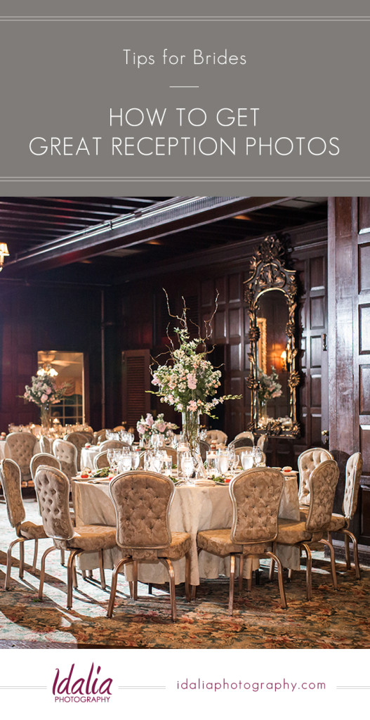 Top 10 Tips for Great Reception Photos