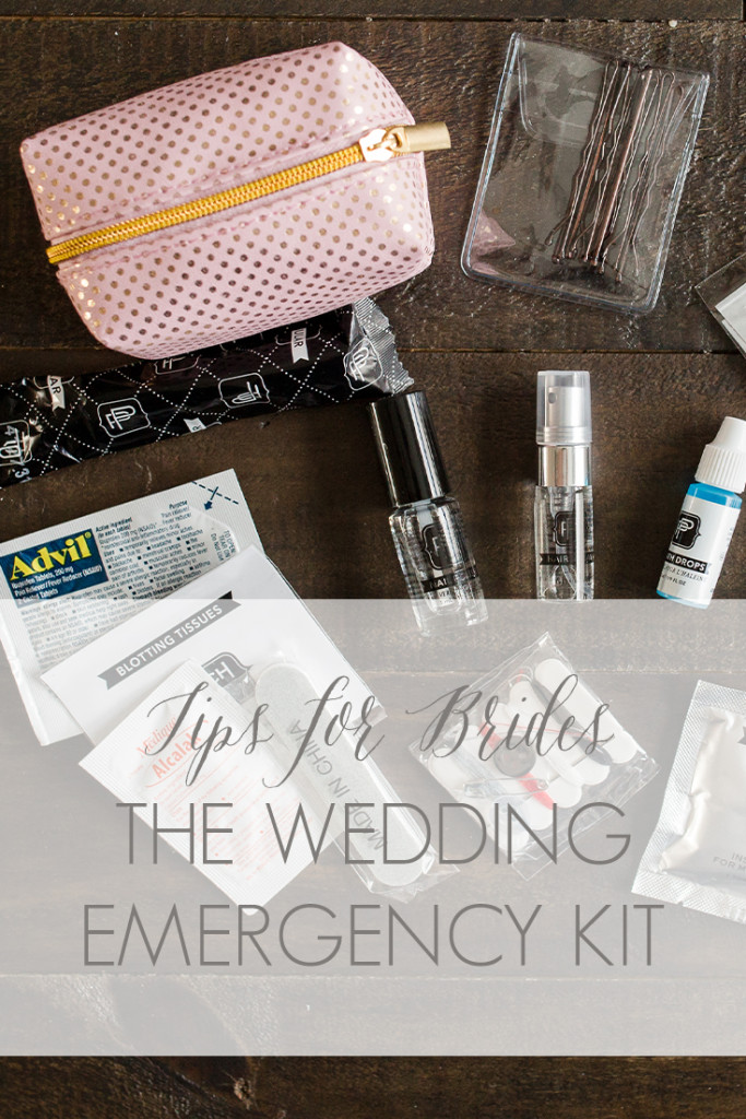 The Wedding Day Emergency Kit | Tips for Brides
