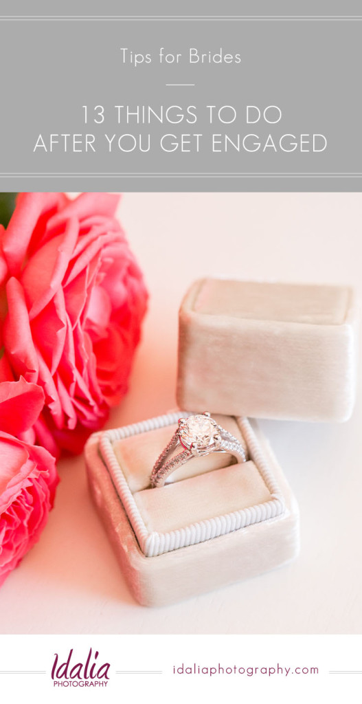 15 Things to Do After You Get Engaged | Tips for Brides