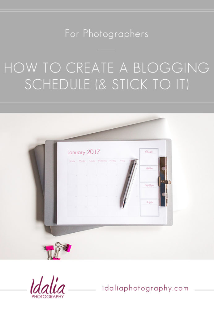 How to Create a Blogging Schedule (and Stick to It)