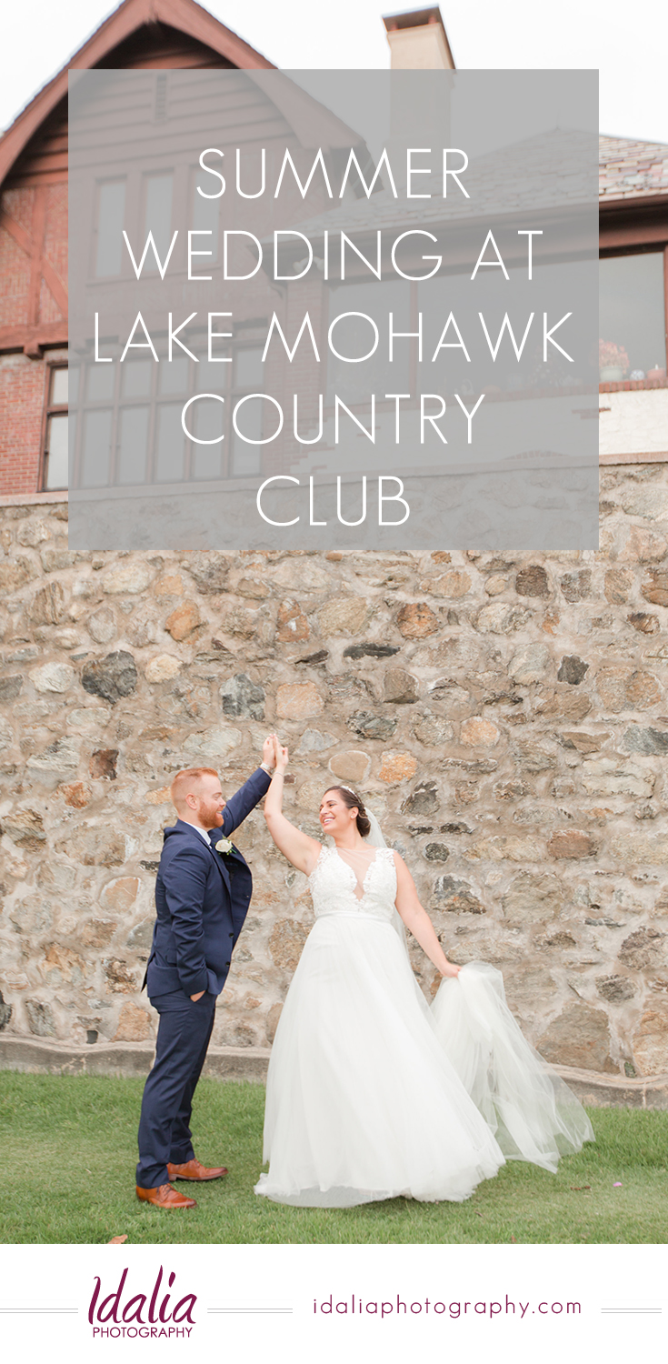 Lake Mohawk Country Club Wedding Photos | Devin and Bobby