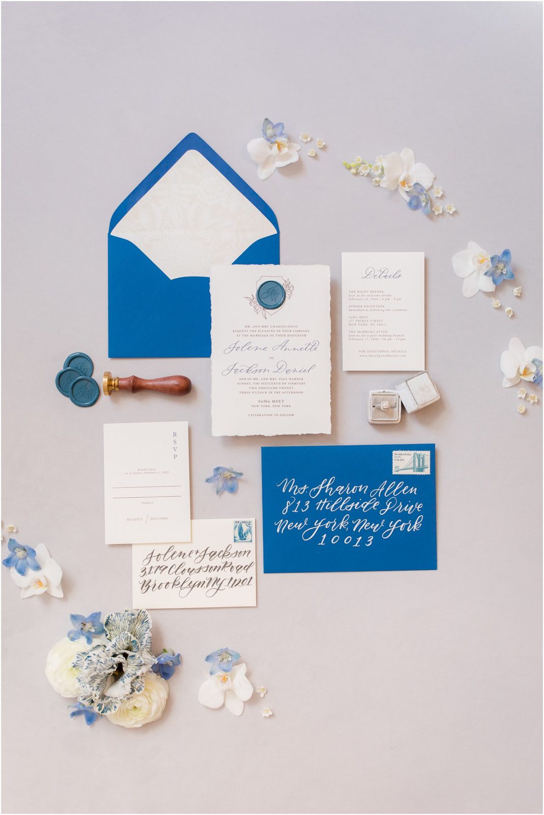 5 Tips for a Beautiful Wedding Invitation Flat Lay - NJ Wedding ...
