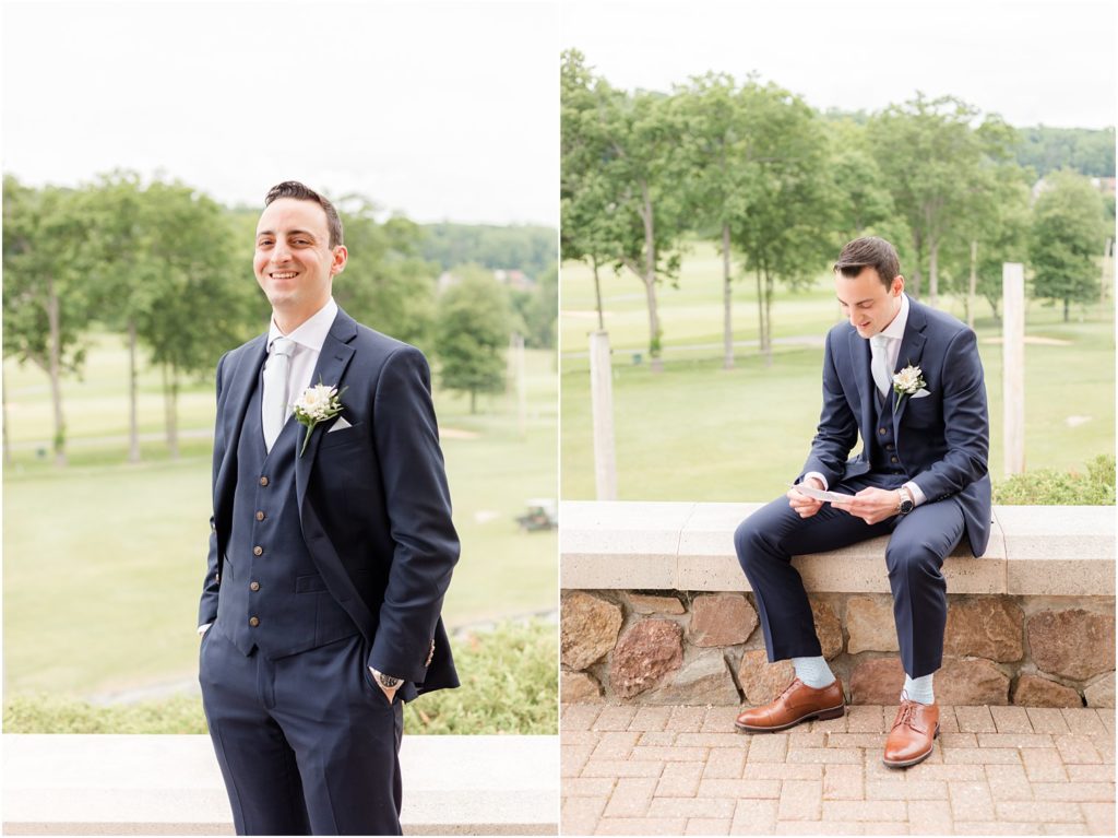 Spring Brook Country Club Wedding in the Summer