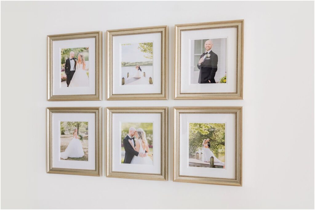 Client Project: 6-Piece Custom Gallery Wall - NJ Wedding Photographer ...